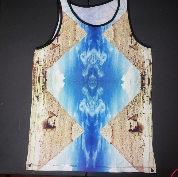 Shirts | Mens Pyramid Sphinx Tank Top | Poshmark
